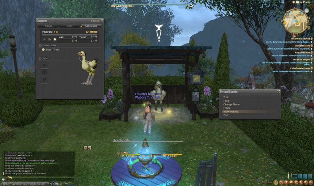 Wubbly Tubbles Blog Entry `Snow White Chocobo` | FINAL FANTASY XIV, The ...