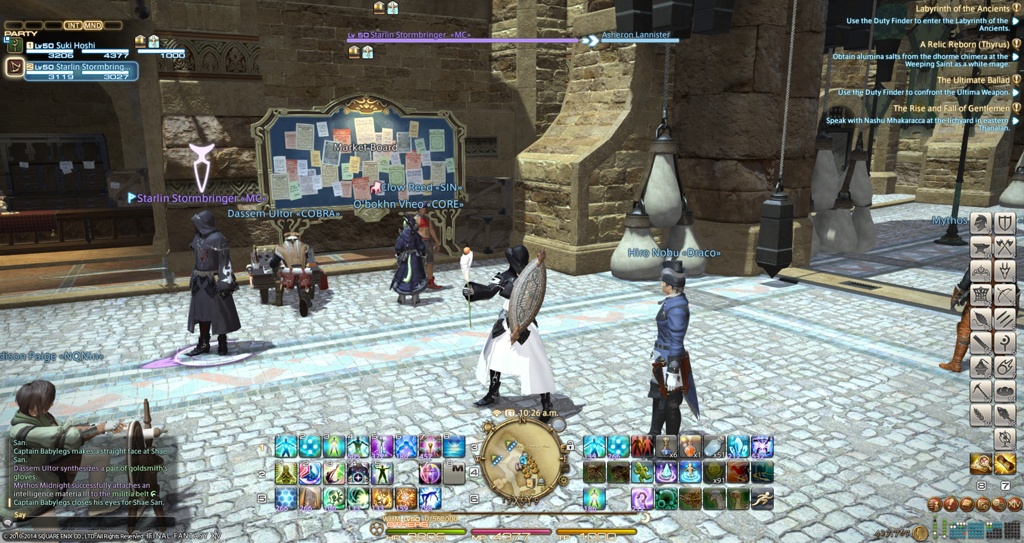 FINAL FANTASY XIV, The Lodestone : Forum de Moogle Chrome - fil "Show me your HUD!!!"