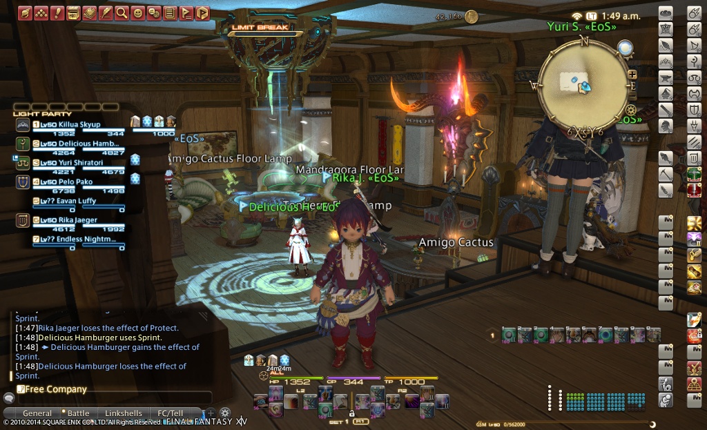 Killua Skyup Blog Entry `Illumination Module Installed` | FINAL FANTASY ...