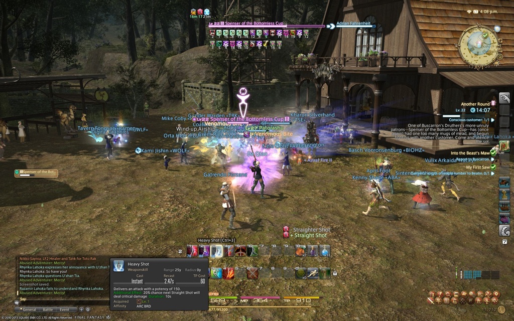 Da Qiao Blog Entry `debuff icons on enemy` | FINAL FANTASY XIV, The ...