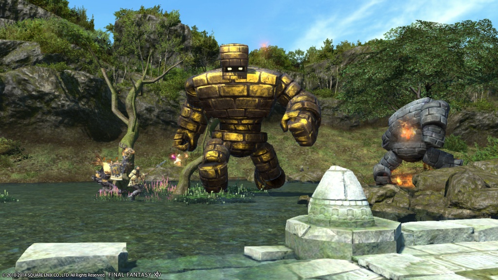 Wren Solai Blog Entry `The Elusive Gold Golem. ` | FINAL FANTASY XIV ...