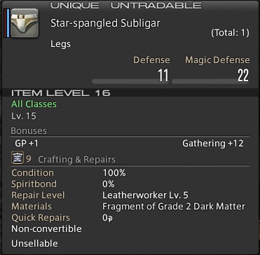 Wild Oglop Blog Entry `STAR-SPANGLED SUBLIGAR!` | FINAL FANTASY XIV ...