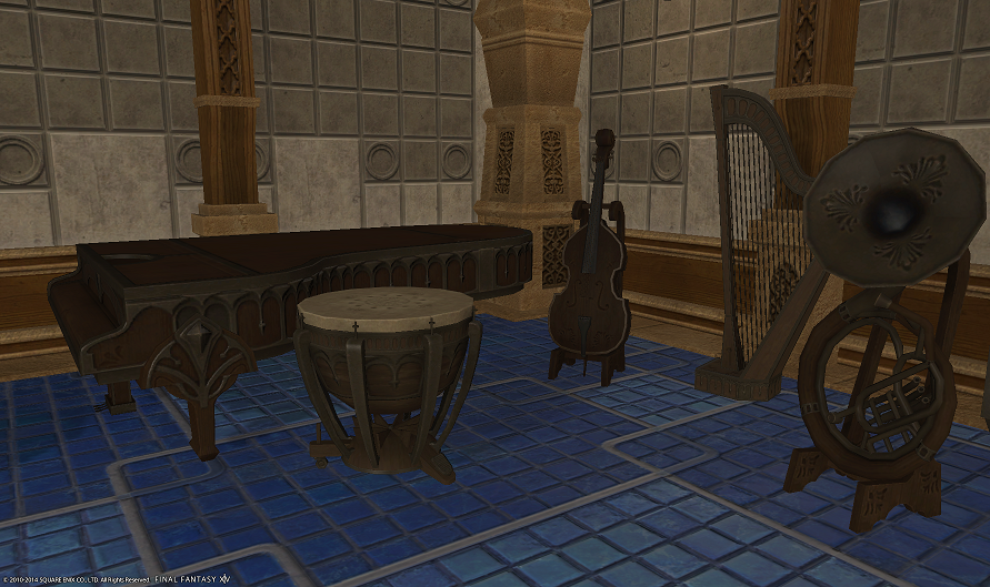 Mercan Renk 日記「御用邸の楽器がやってきた！【演奏付】」 | FINAL FANTASY XIV, The Lodestone