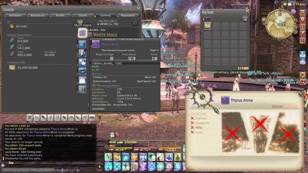 Kataleya Vega Blog Entry `Zodiac Weapon! Thyrus Atma` | FINAL FANTASY ...