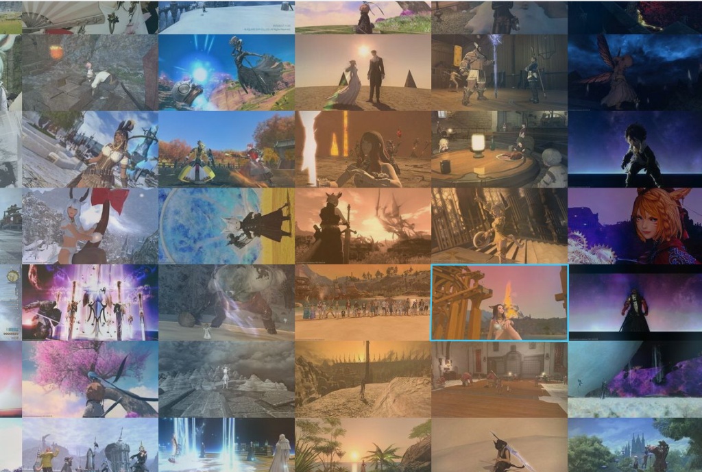 Raphtalia Nao Blog Entry `10th Anniversary Mosaic Art` | FINAL FANTASY XIV, The Lodestone