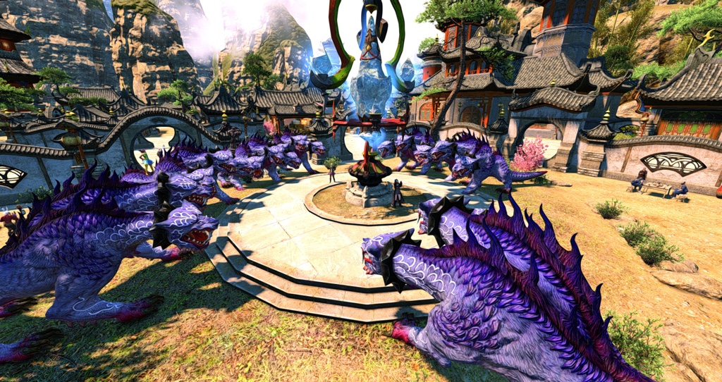 Hotaru Tanets Blog Entry `Pack of Cerberus Mounts` | FINAL FANTASY XIV ...