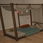 Eorzea Database: Tropical Canopy Bed | FINAL FANTASY XIV, The Lodestone