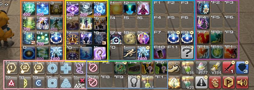 Canonia Polarlicht 日記「【2020年版】キーボード+G600使用時の操作（個人的）」 | FINAL FANTASY ...