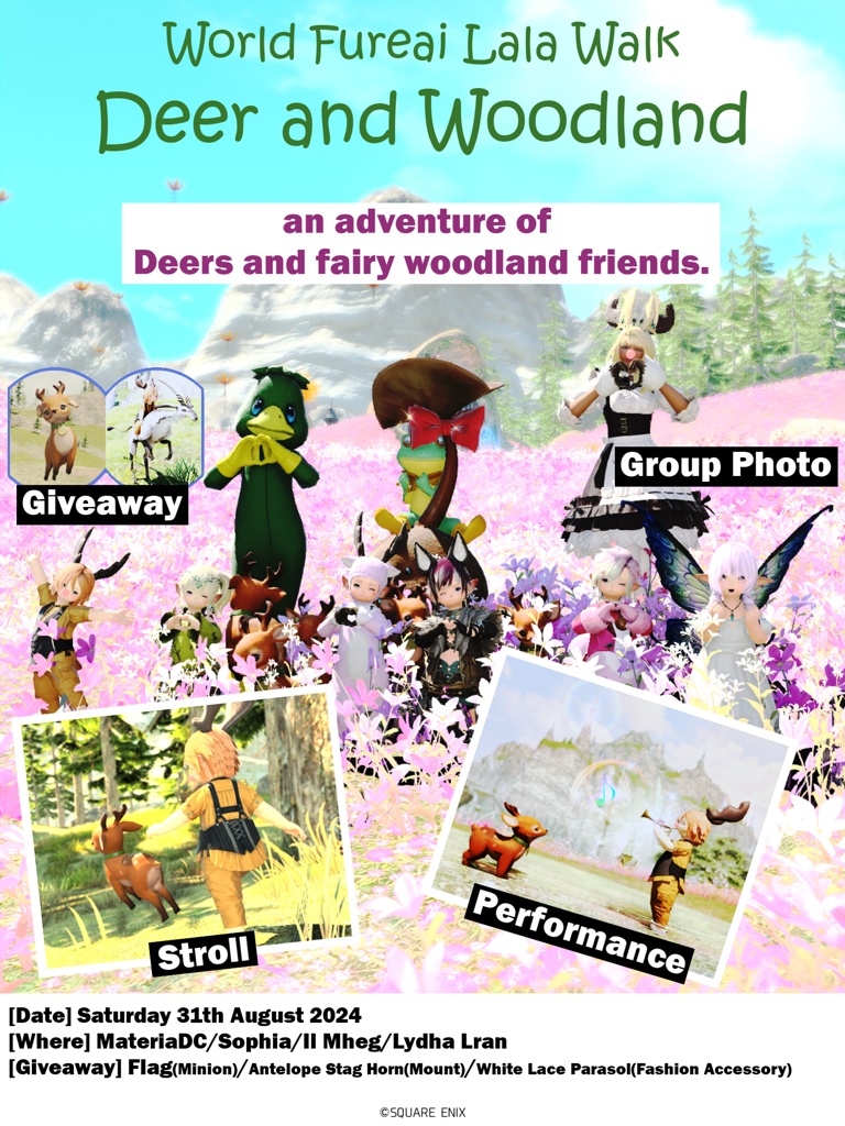 Tontaka Monumomo Blog Entry `[Parade]Deer and Woodland | MateriaDC ...