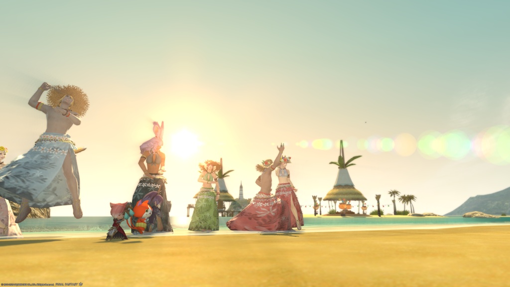 Cuore Blanche Blog Entry `遊んでもらいました。` | FINAL FANTASY XIV, The Lodestone