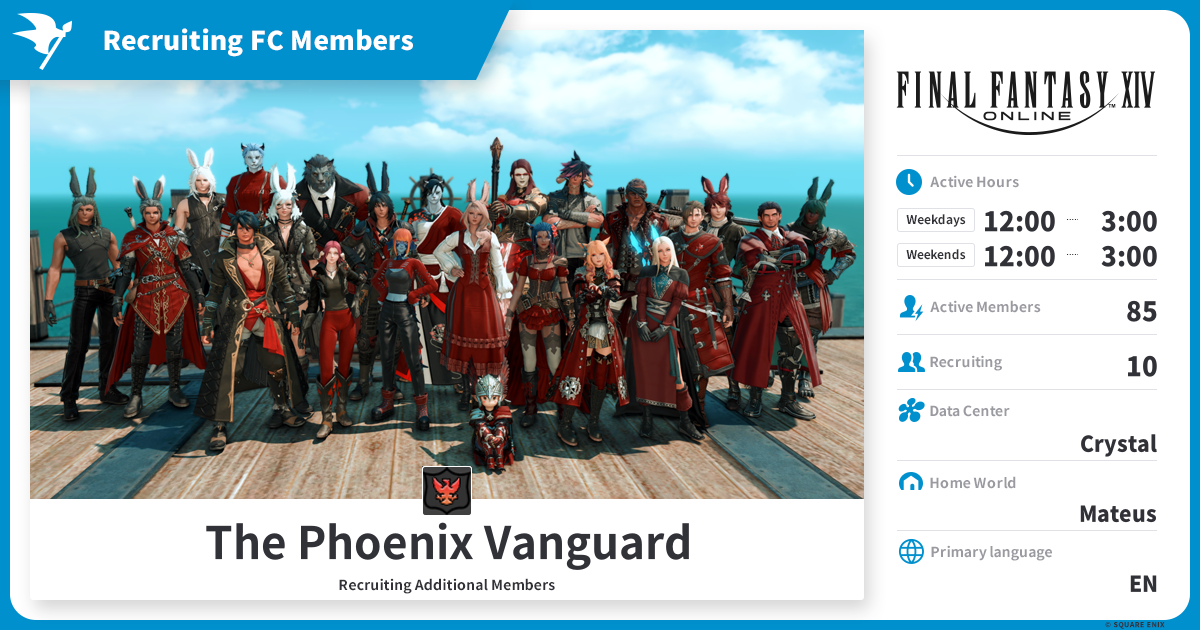 Recruiting The Phoenix Vanguard Members (Community Finder) | FINAL ...