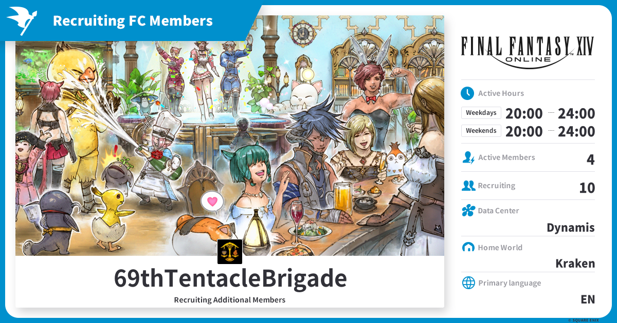 Recruiting 69thTentacleBrigade Members (Community Finder) | FINAL ...