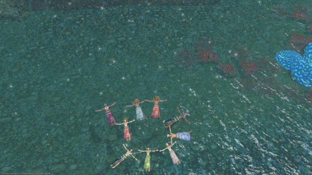 Cuore Blanche Blog Entry `遊んでもらいました。` | FINAL FANTASY XIV, The Lodestone