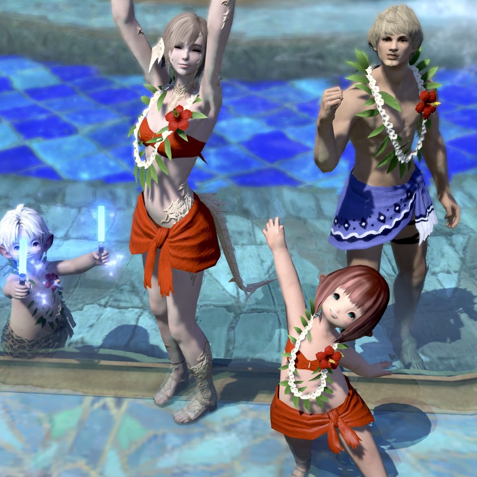 Nameko Lala 日記「【涼森祭2021@Gungnir】夏の水着屋さん」 | FINAL FANTASY XIV, The Lodestone