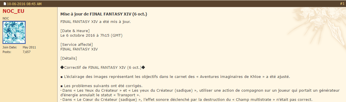 Alexander sadique : édition chocobo ? | FINAL FANTASY XIV : Blog officiel