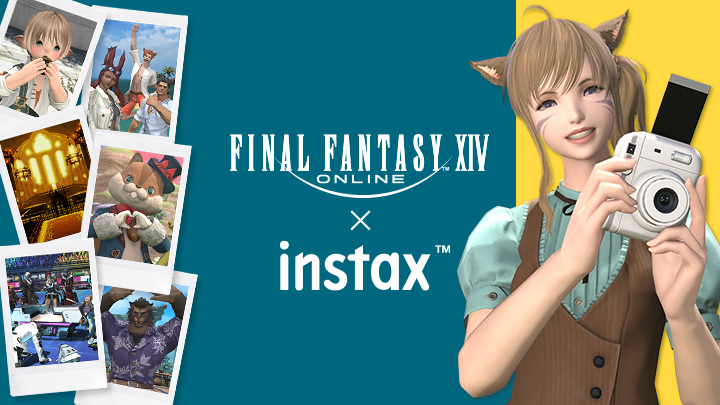 From Screenshots to Snapshots! FFXIV x instax™ Collaboration! | FINAL FANTASY XIV: Official Blog