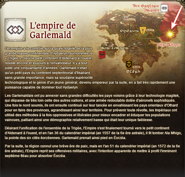 Empire de Garlemald | FINAL FANTASY XIV : The Lodestone