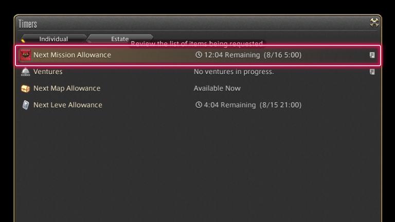 UI Guide | FINAL FANTASY XIV, The Lodestone