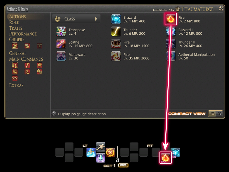 Using Player Actions, Step by Step | UI Guide | FINAL FANTASY XIV, The ...